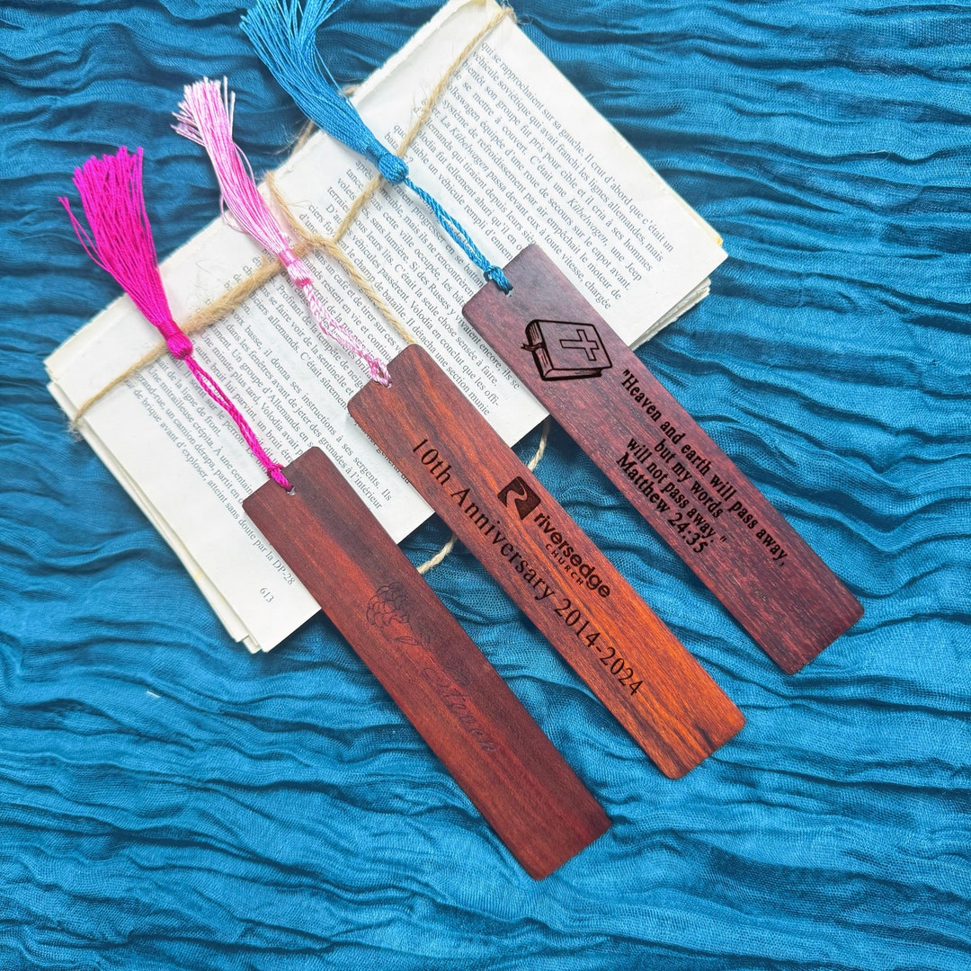 Personalized Bible Bookmark, Christian Gift, Church Gift, Baptism Gift ...