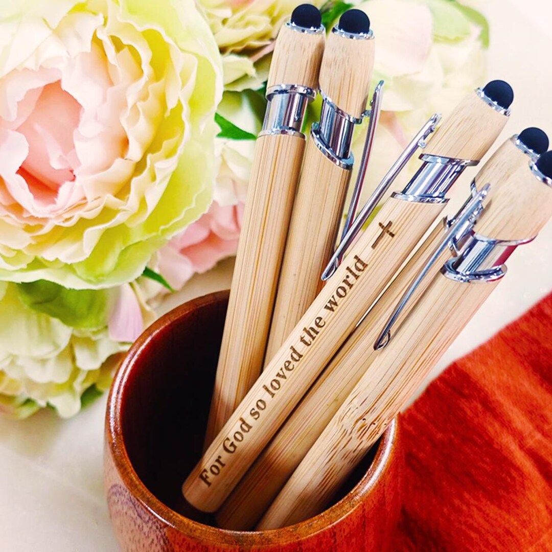 Personalized Bamboo Pens,custom Engraved Wood Pen,corperate Business ...
