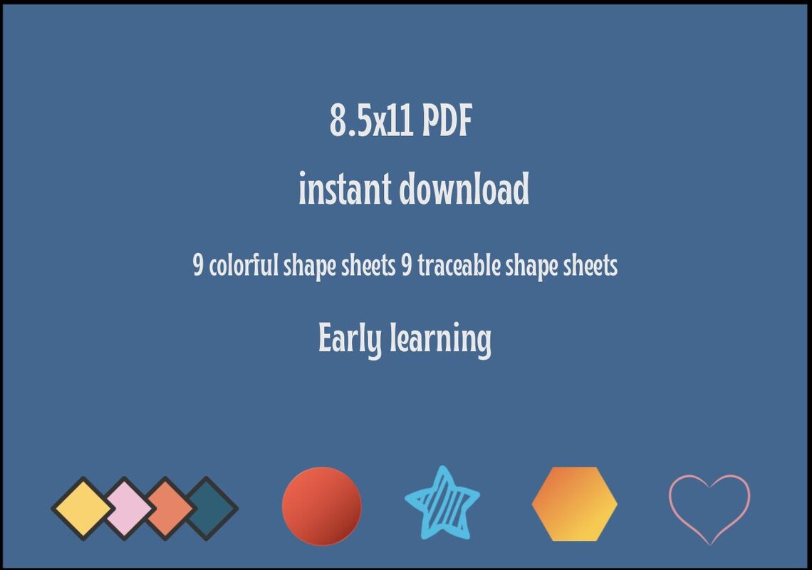 Beginner Shapes Learning Shapes Shapes for Toddlers Early Learning for ...