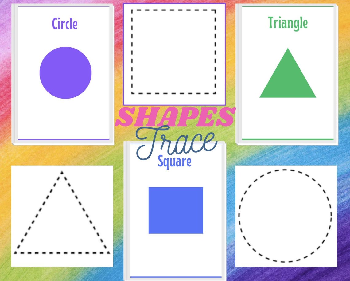 Interactive Shapes Activity, Fun Early Learning Resource for Toddlers ...