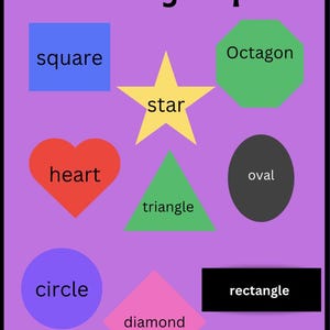 Beginner Shapes Learning Shapes Shapes for Toddlers Early Learning for ...