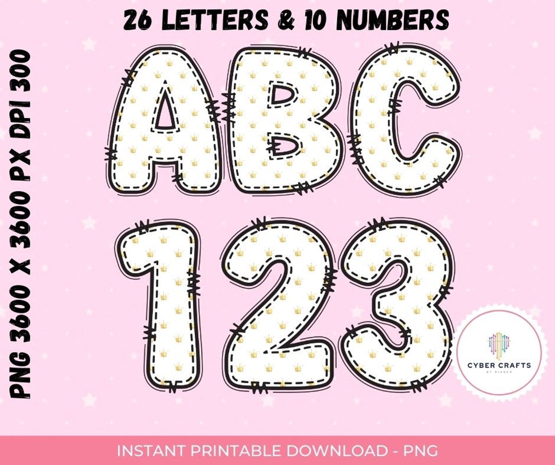 Gold Crown Alphabet PNG | Royal Alphabet Letters & Numbers A–Z ...