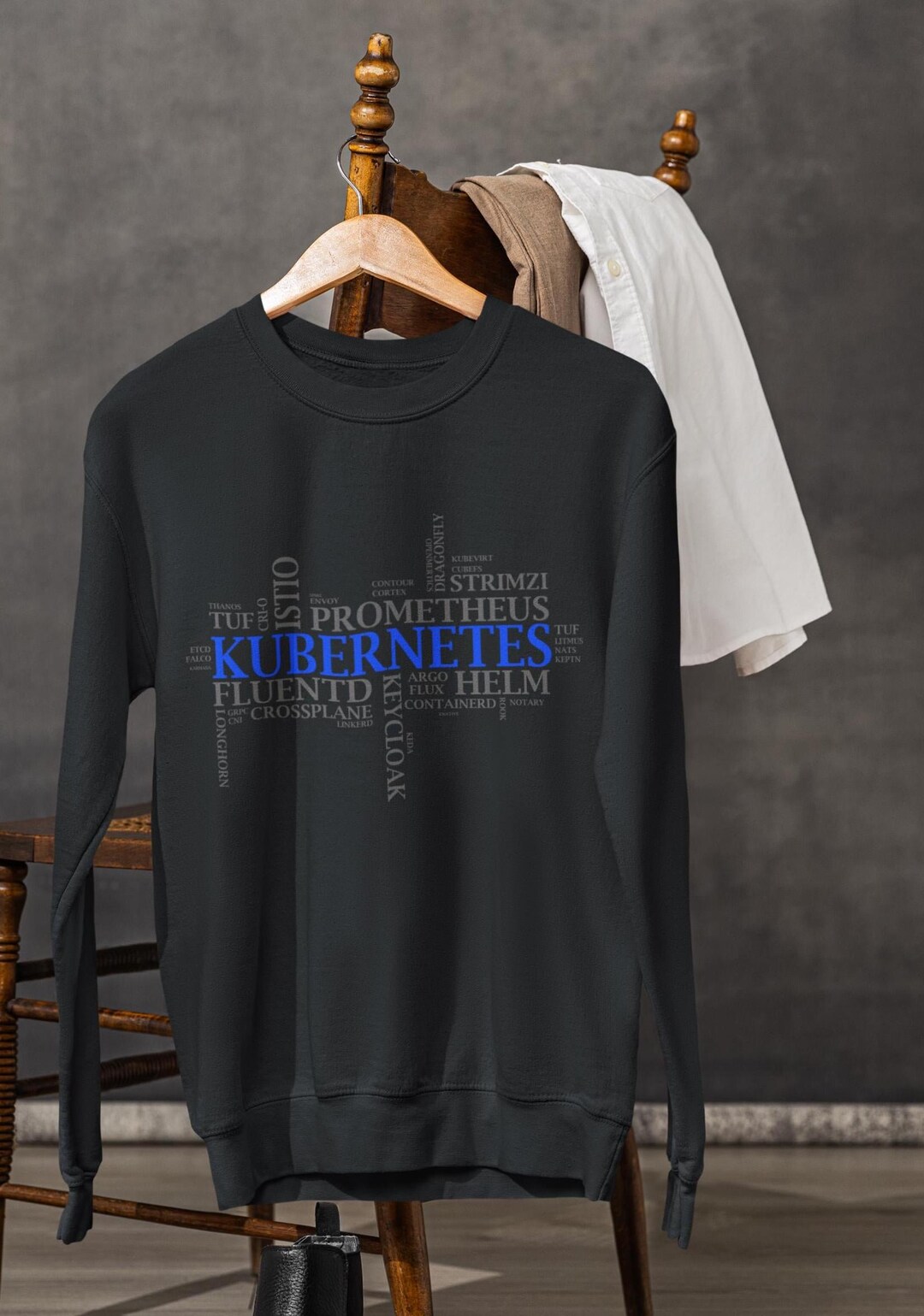 Kubernetes Sweatshirt, Devops Sweater, IT Geek Sweatshirt, IT Office ...