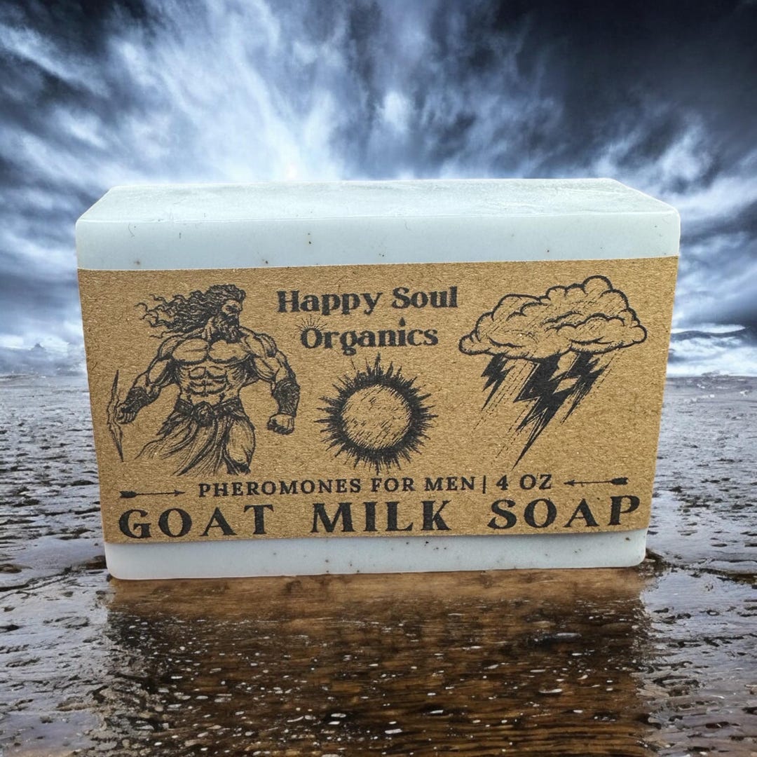 Pheromones for Men Goat Milk Masculine Soap 4oz Natural Organic ...