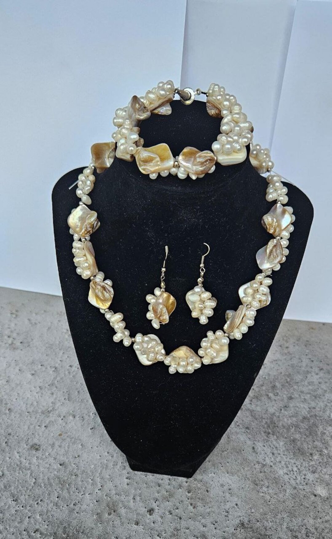 Antique Real Pearl Necklace - Etsy