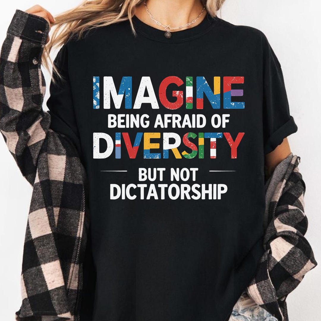 Diversity Not Dictatorship Protest Sign PRINTABLE Png, Protest Sign ...