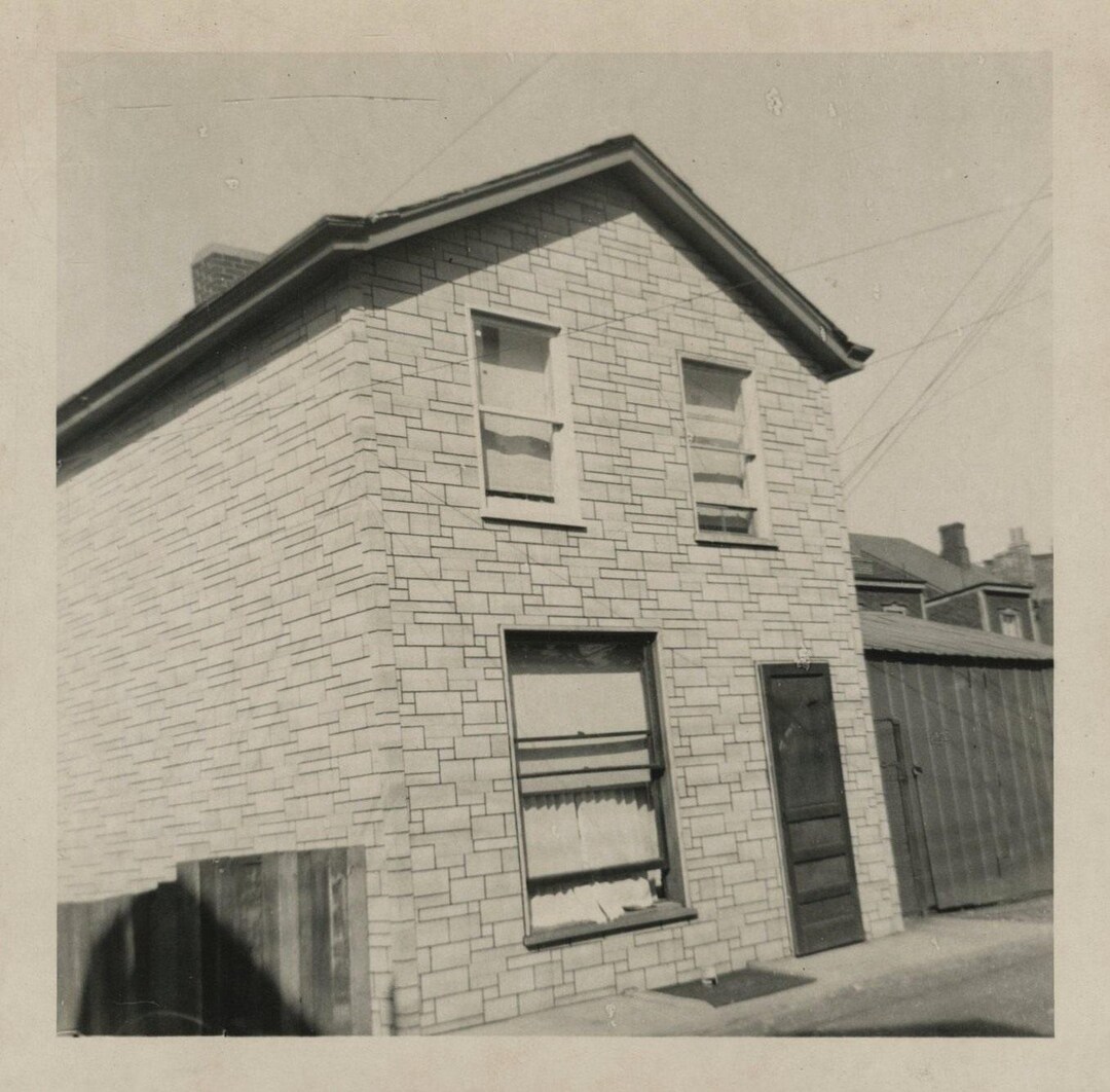 Original Vintage Photo Snapshot of House 1940s-50s - Etsy