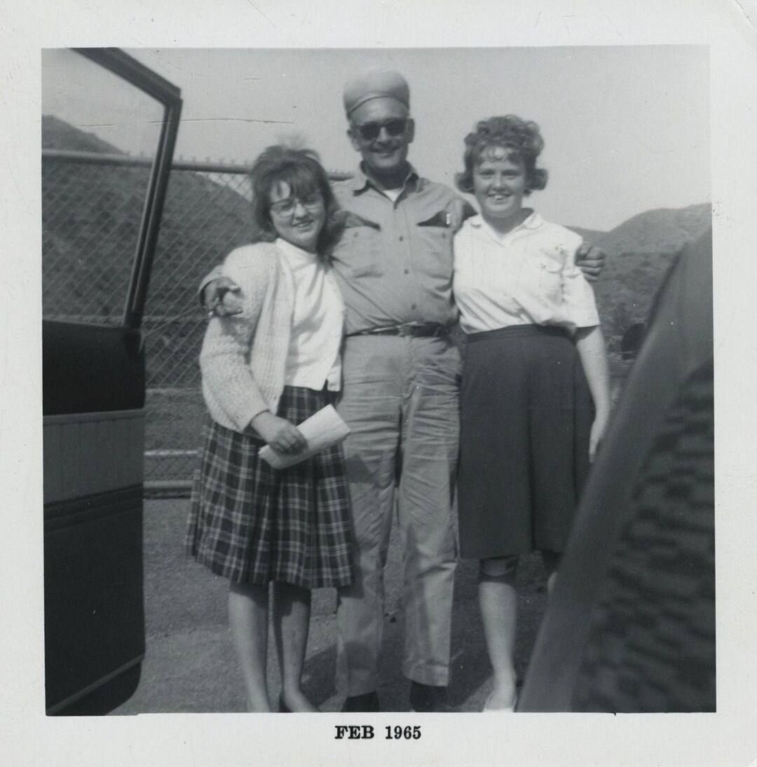 Original Vintage Photo Snapshot Man & Young Women 1965 - Etsy