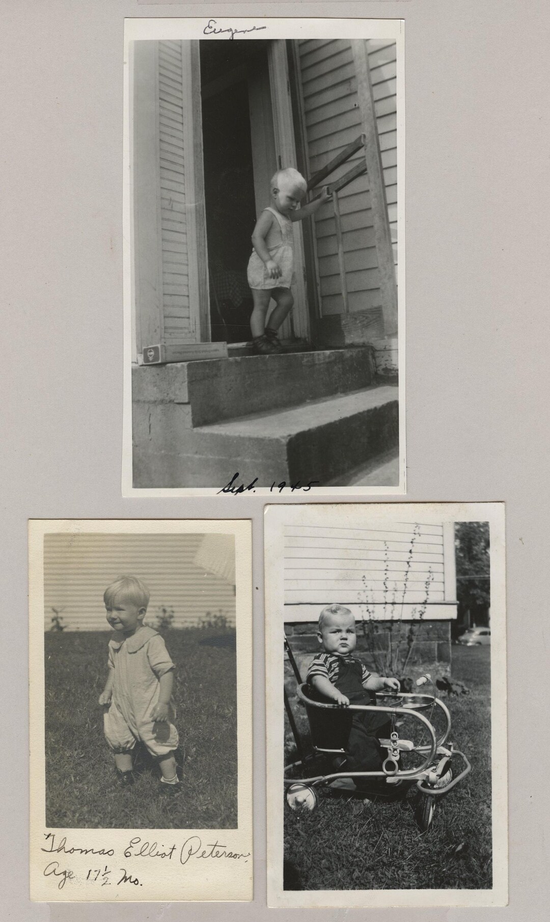 3 Original Vintage Photo Snapshot of Small Boys 1930s-40s - Etsy