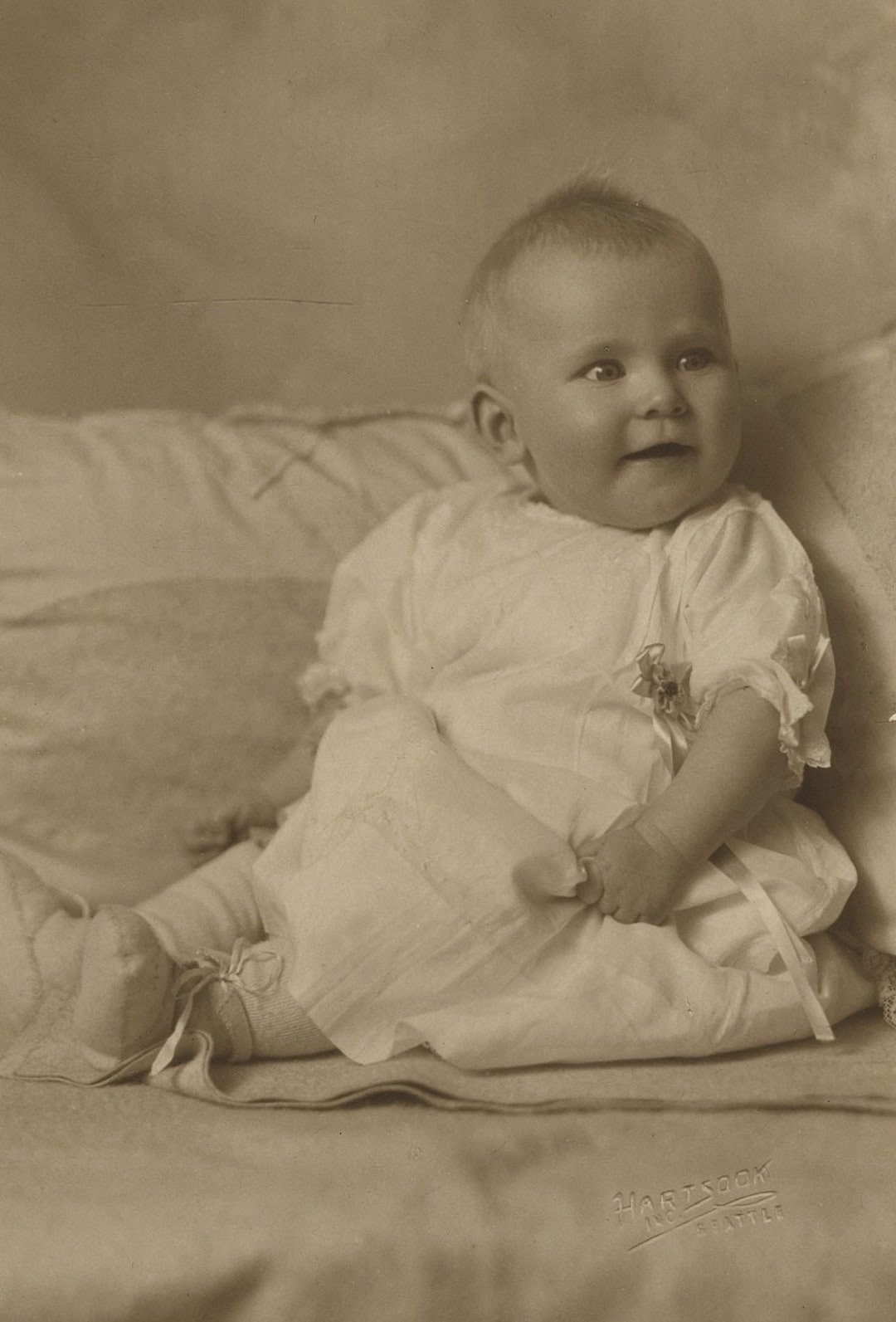 Original Vintage Studio Photo Snapshot Sweet Baby Hartsook Studio ...