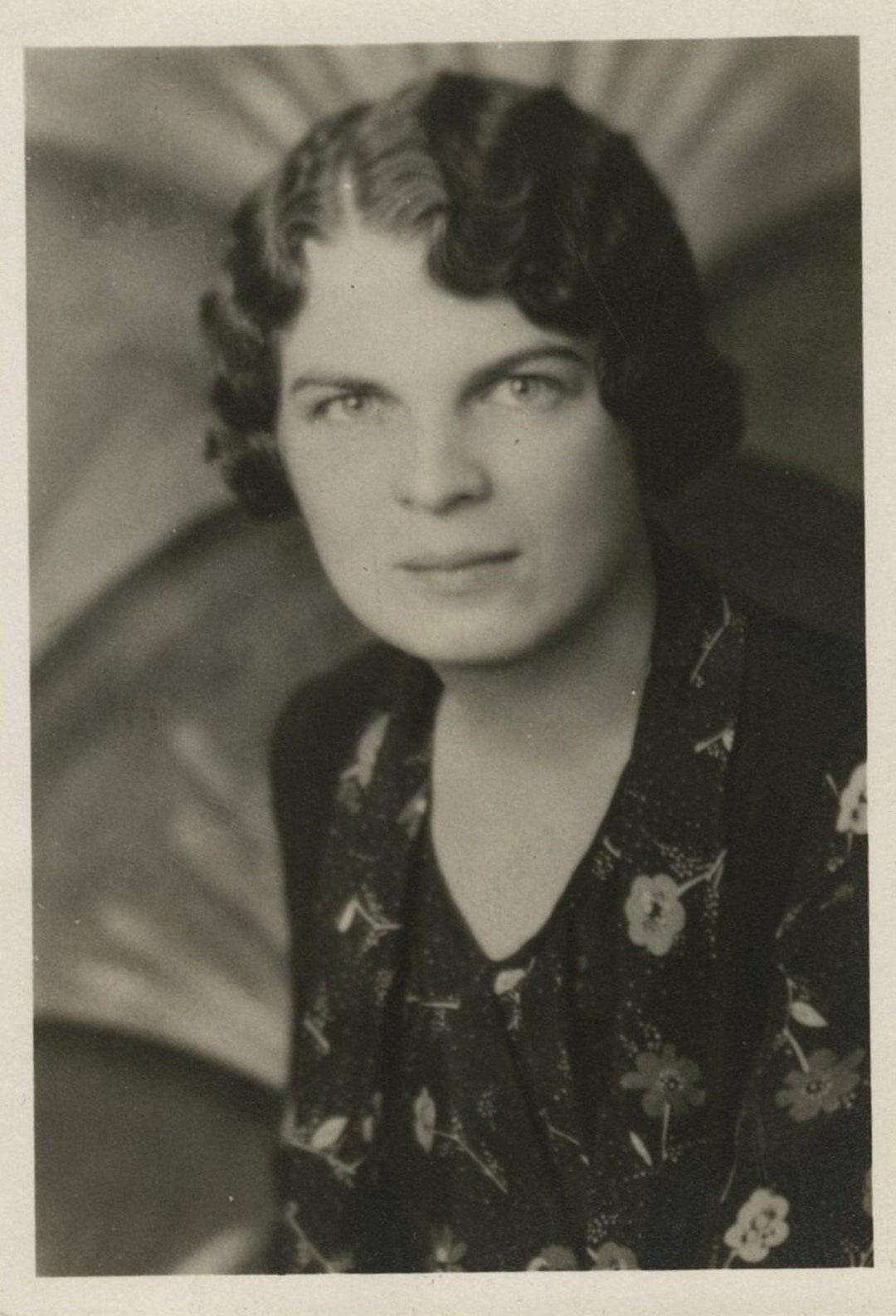 Original Vintage Studio Photograph of Woman Marcelled Hair 1920s-30s - Etsy