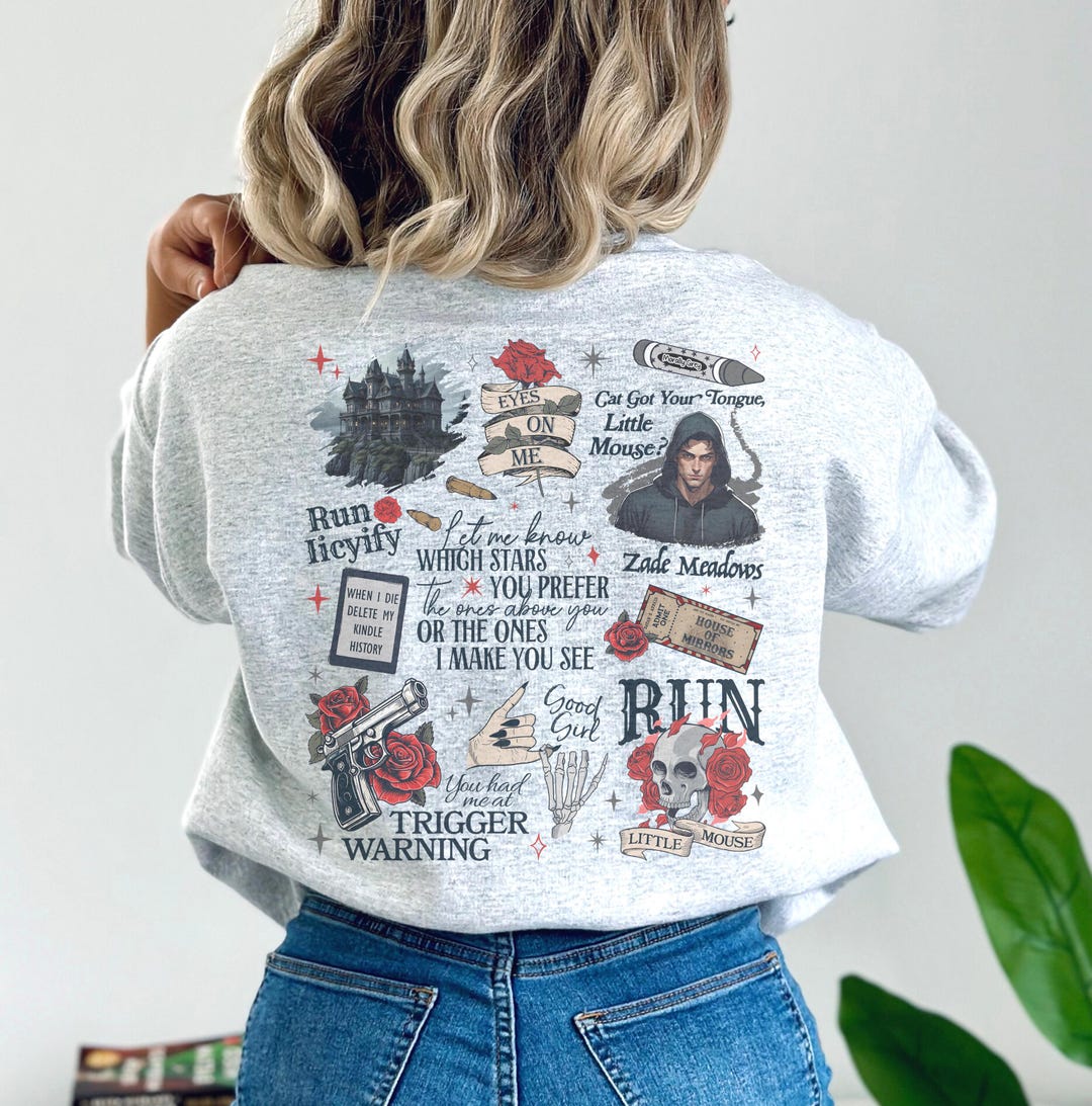 Run Little Mouse Shirt Dark Romance Smutty Book Tee Zade Meadows ...