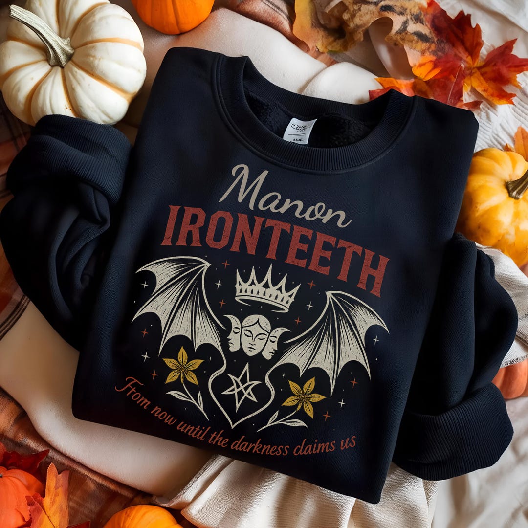 Manon Blackbeak Throne of Glass Sweatshirt Ironteeth Witchling Bookish ...