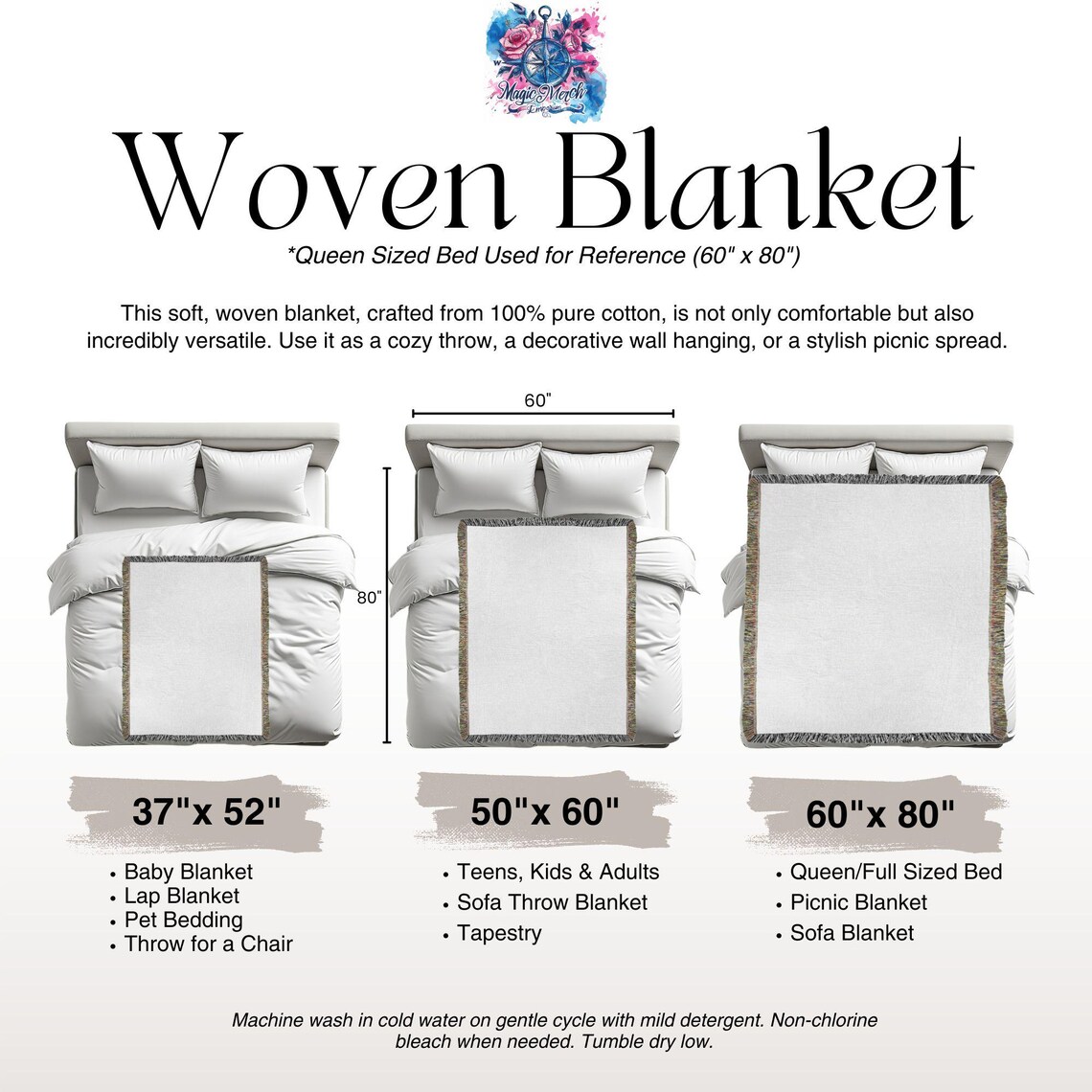 Booktok Fourth Wing Blanket, Romantic Fantasy Throw Blanket for Readers ...