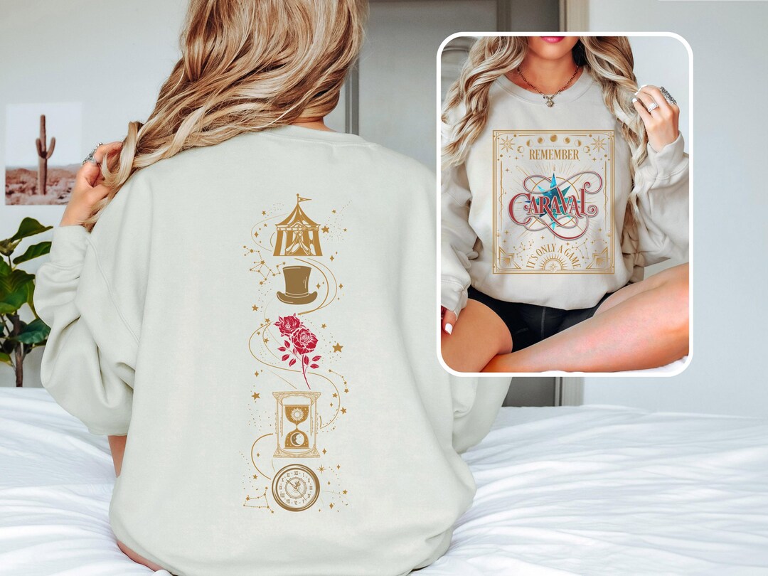 Caraval Shirt Stephanie Garber Merch Bookish Gift for Readers Booktok ...