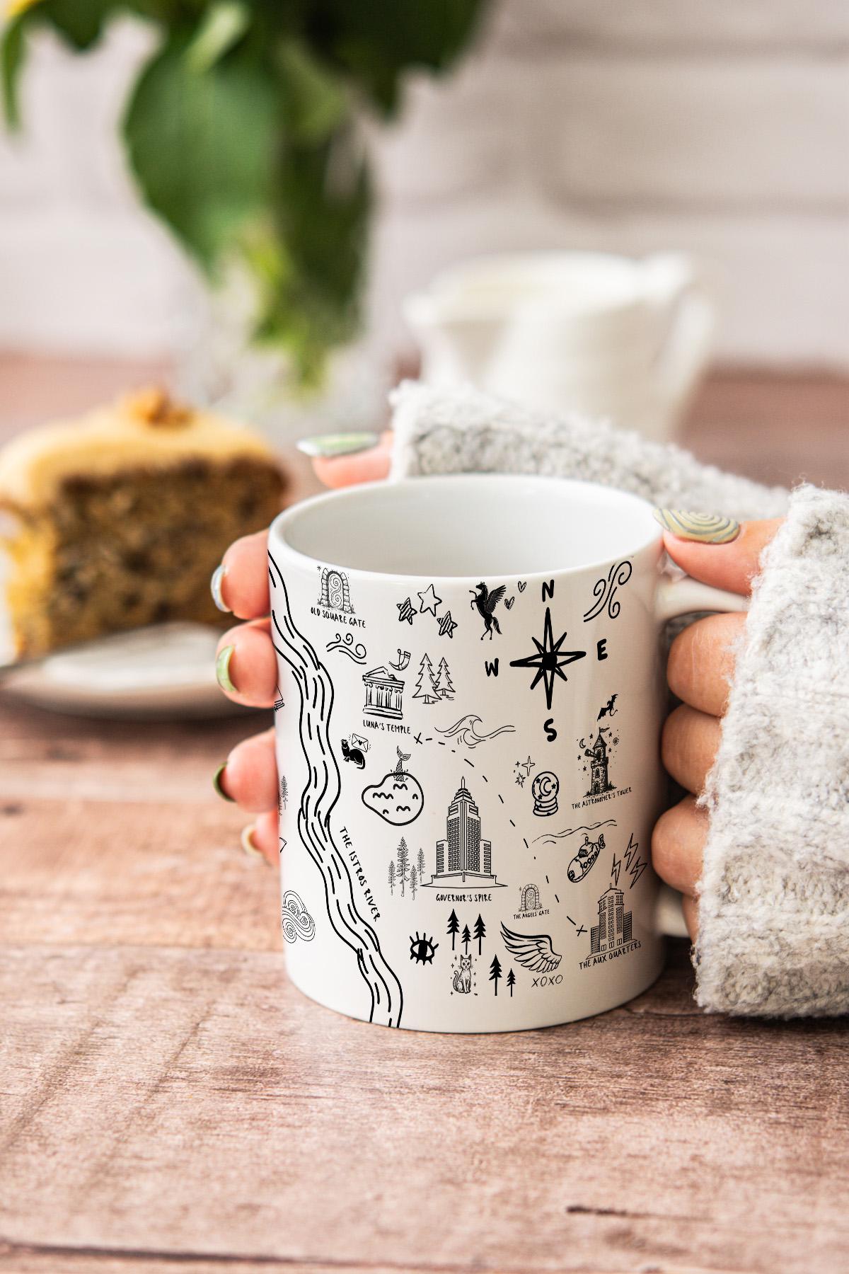 Crescent City Mug Sarah J Maas Crescent City Merch Featuring Lunathion ...