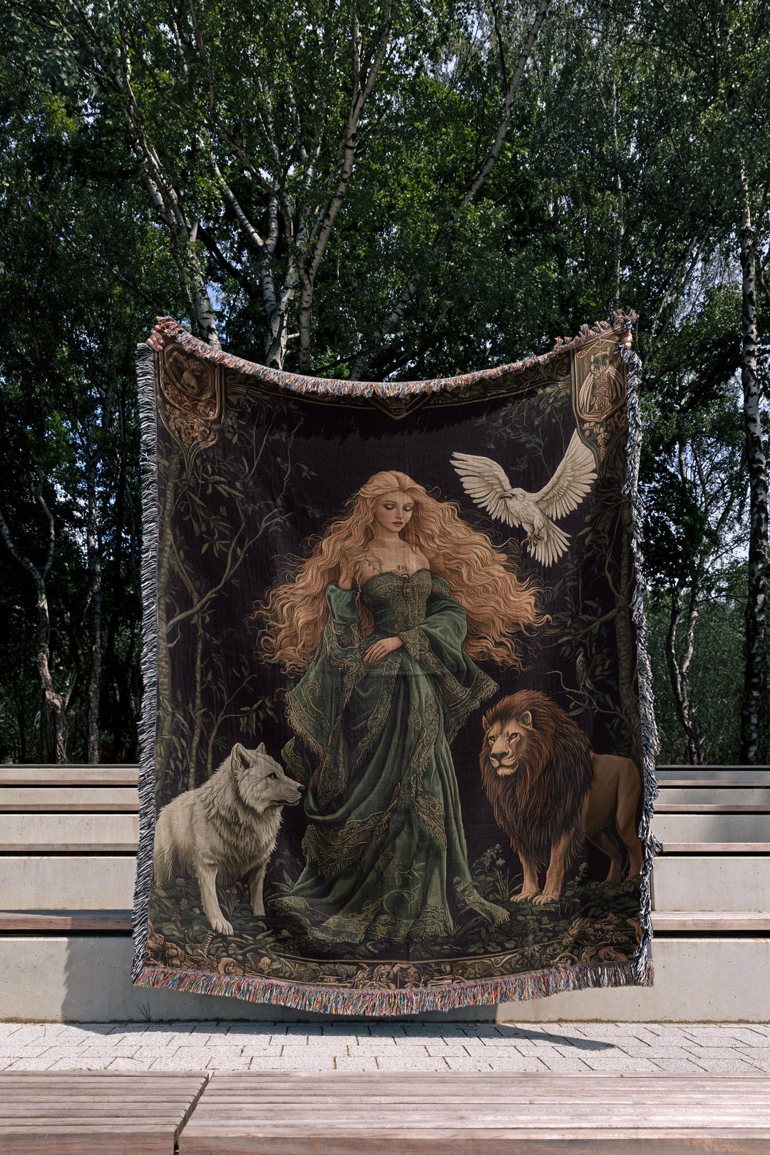 Aelin Galathynius Throne of Glass Blanket Fantasy Gift for Book Lovers ...