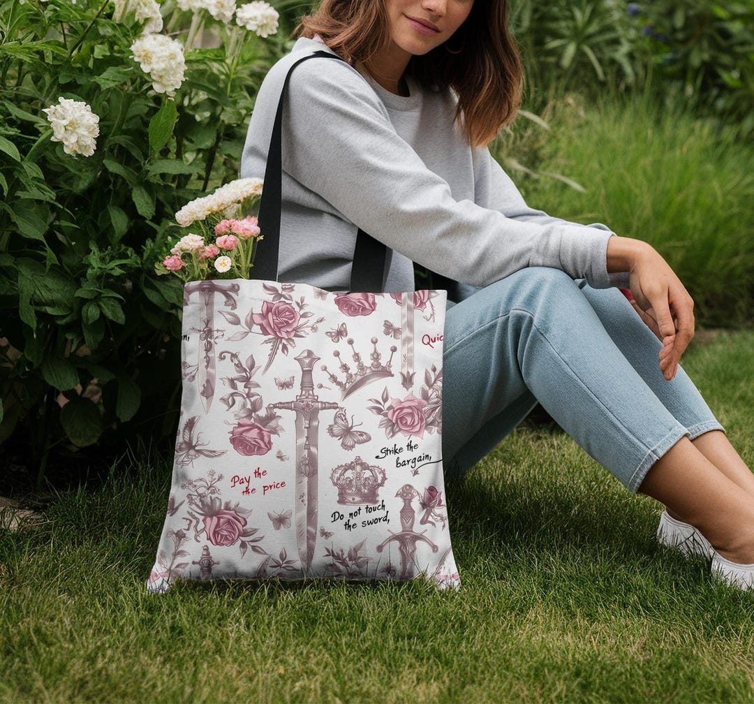 Quicksilver Tote Bag, Callie Hart Merch, Stylish Fantasy Romance Bag ...