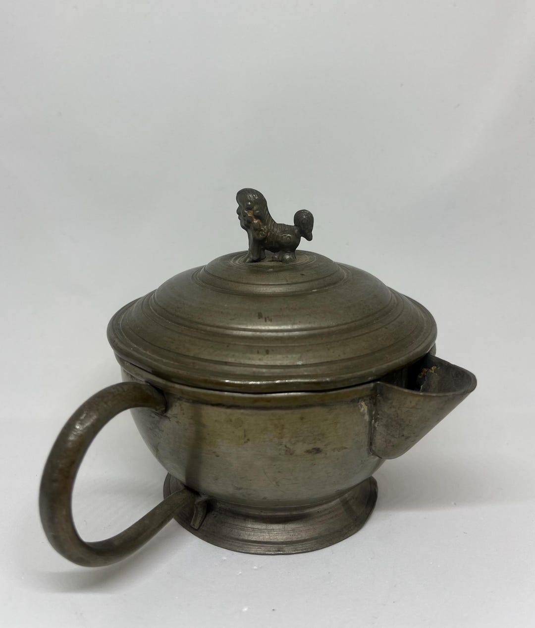 Rare Chinese Pewter Tea Cup - Etsy