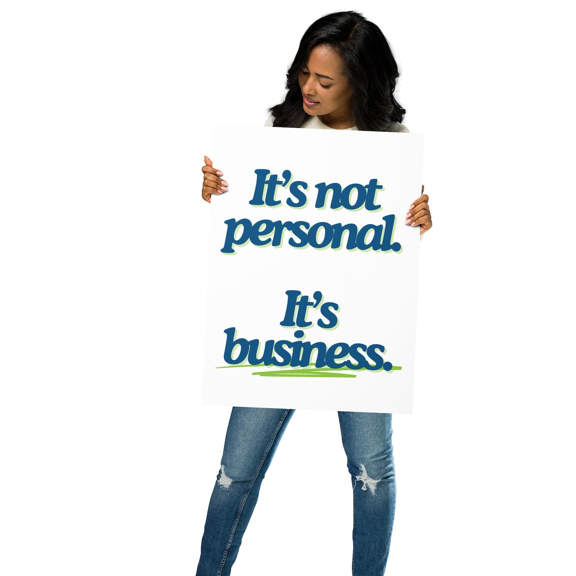 It's Not Personal - DSJR Classroom Poster, 18x24 Inches - Etsy