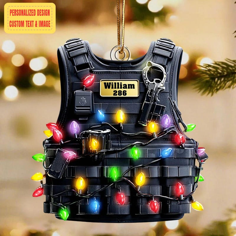 Nypd Custom Ornament - Etsy Canada