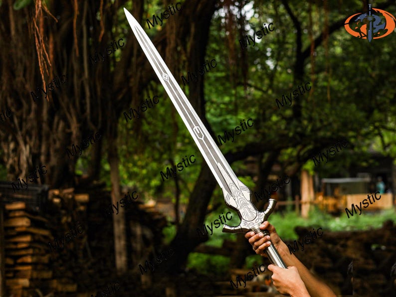 40" Full Metal Dark Moon Sword From Dark Souls, Dark Souls Cosplay ...
