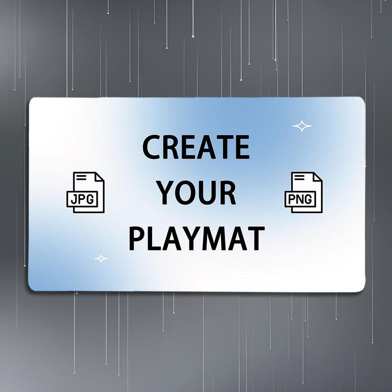 Custom MTG Playmat, Personalized Gift for Gamers, Accessories for Mtg ...