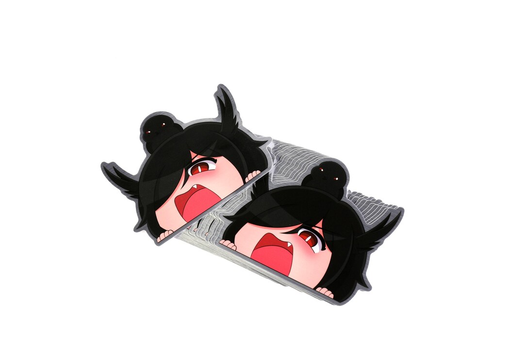 Peeking Krowko Sticker - Laptops, Helmets, Cars, Etc. - Etsy