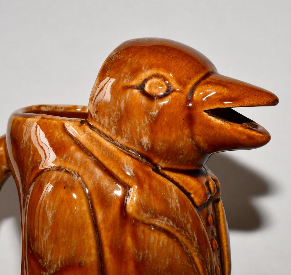 Vintage Colonial Loza S.A. Ind Argentina Crow in a Suit - Etsy