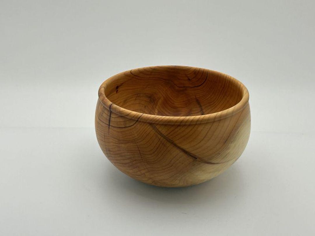 Dublin Viking Bowl Made of Yew Wood - Popcorn / Chips / Peanut Bowl - Etsy