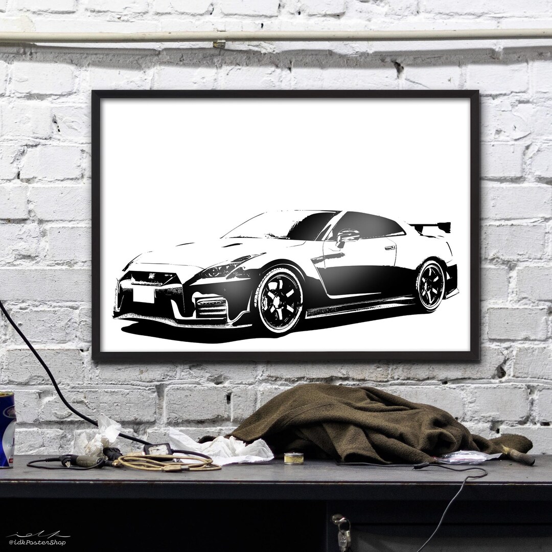 Cars : Nissan GTR R-35 - Etsy