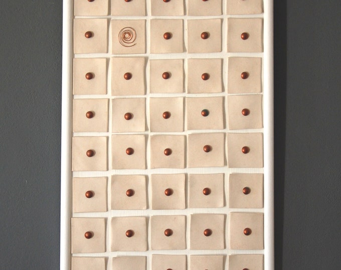 Squares Art - Geometric Wall Art, 3D Wall Art, Clay Wall Art ...