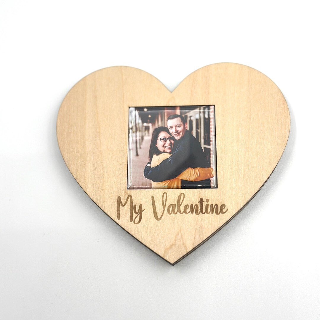 Custom Interchangeable Heart Photo Magnet Frame 5 Inches |pictures ...