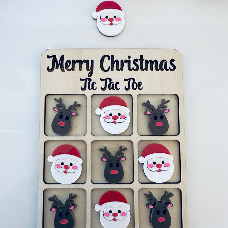 Acrylic Games Tic Tac - Etsy