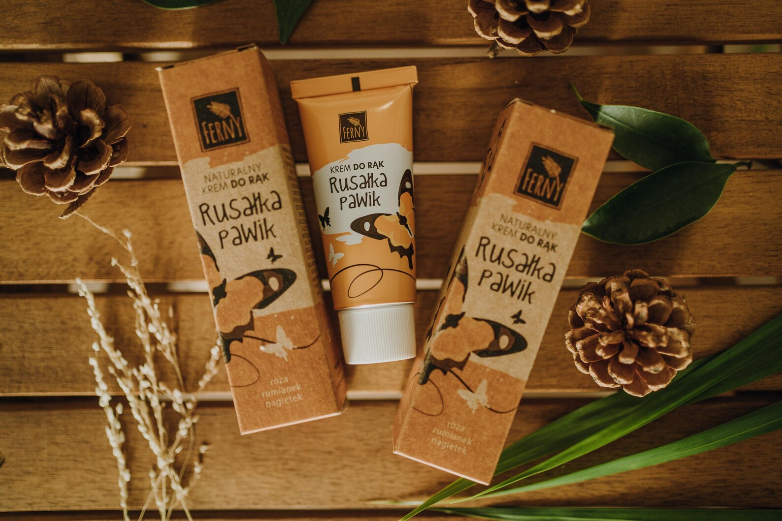 Natural Hand Cream peacock Butterfly With Rose, Chamomille and Marigold ...