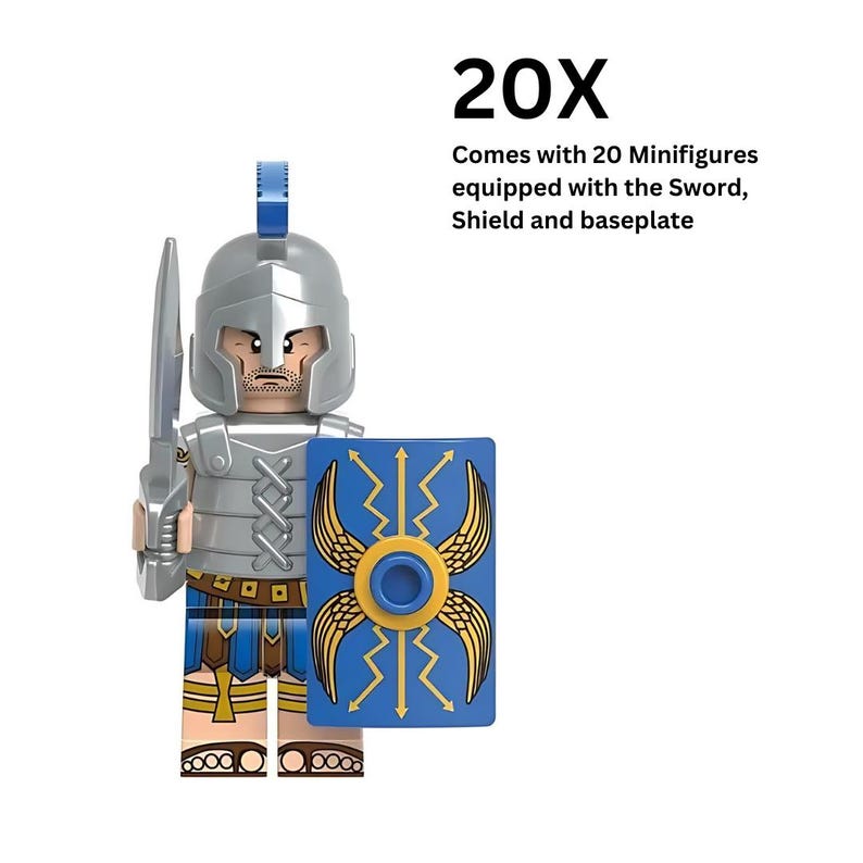 Lego Roman Centurion Soldier Minifigure Army of 20 YOU PICK Series CMF ...