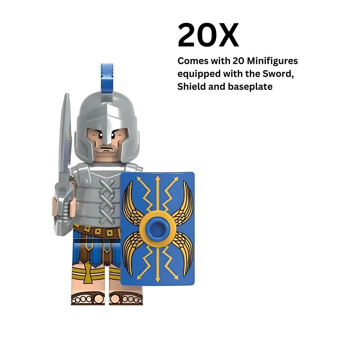 Lego Roman Centurion Soldier Minifigure Army of 20 YOU PICK Series CMF ...