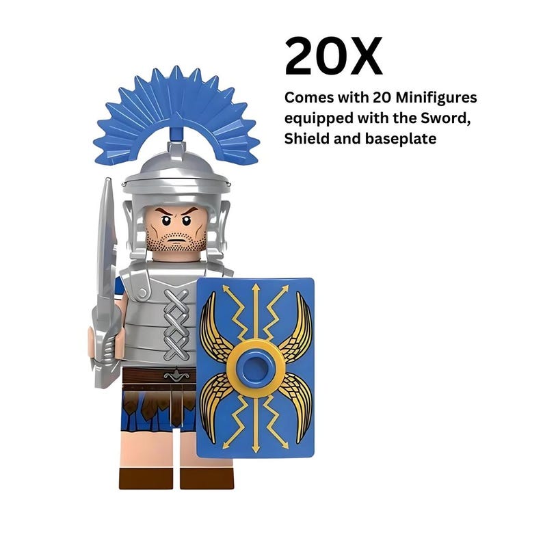 Lego Roman Centurion Soldier Minifigure Army of 20 YOU PICK Series CMF ...