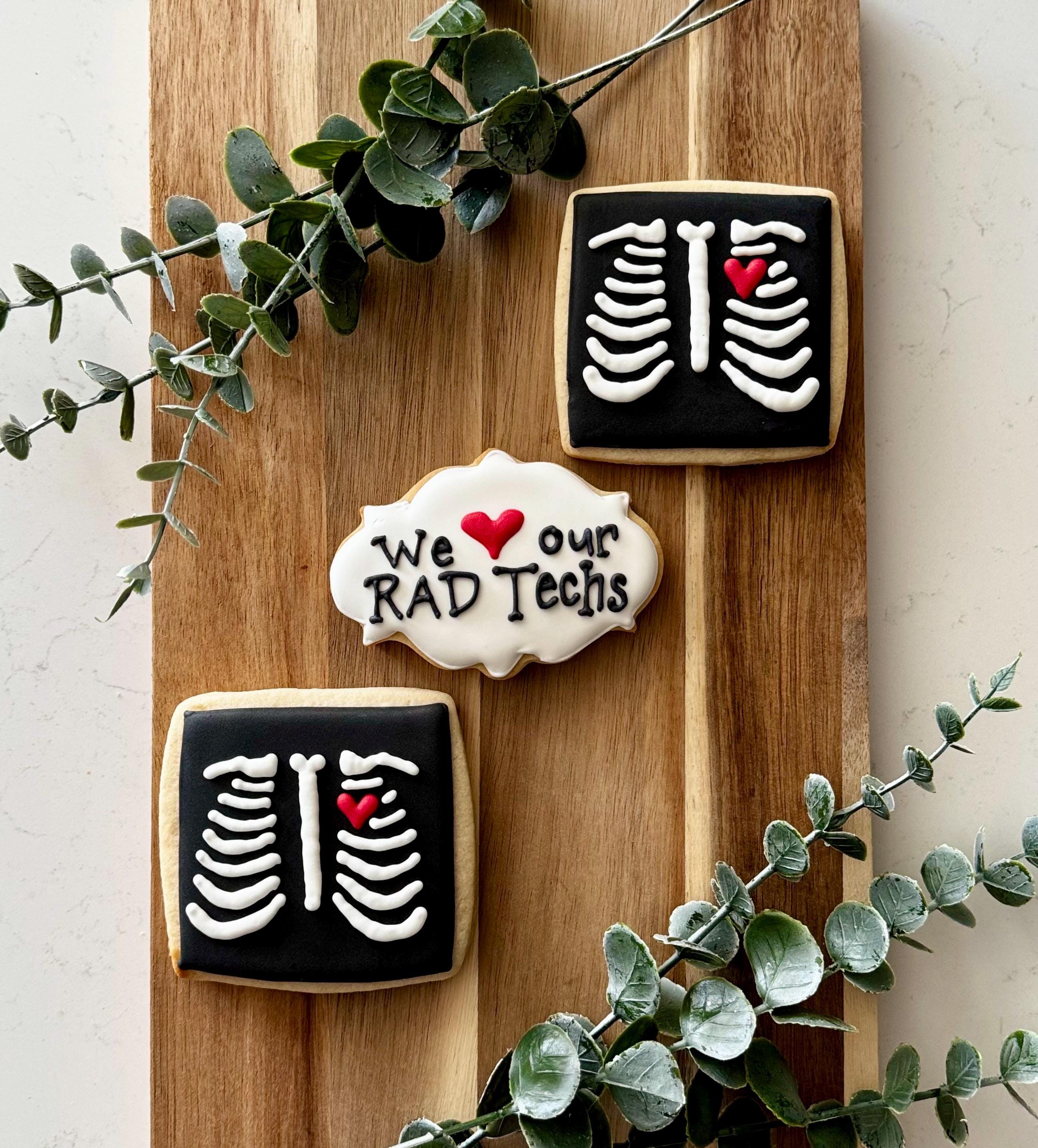 Rad Tech Week Appreciation Custom Sugar Cookies - Etsy