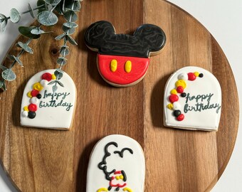 Disney/mickey Mouse Sugar Cookies - Etsy