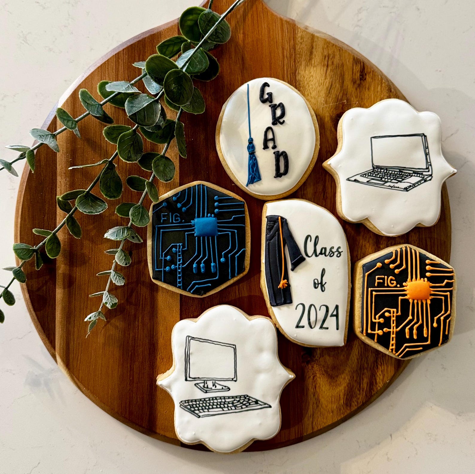 Graduation / Computer Science Custom Sugar Cookies! - Etsy