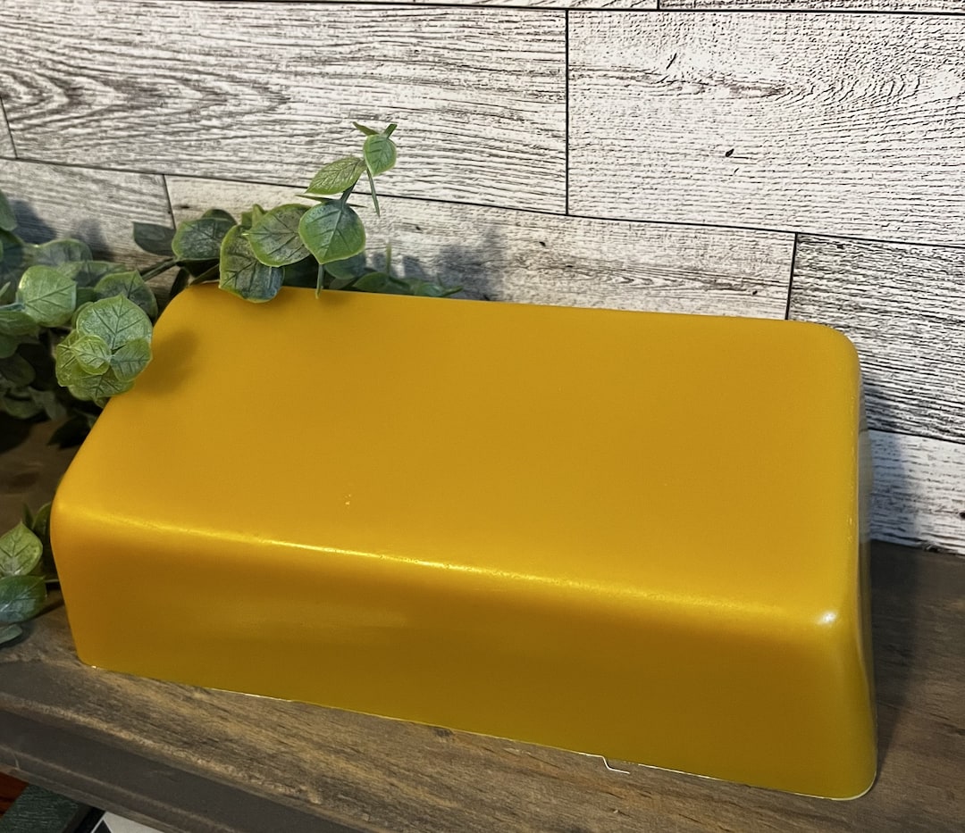 Pure Beeswax - 2.0 Pound Block - Etsy