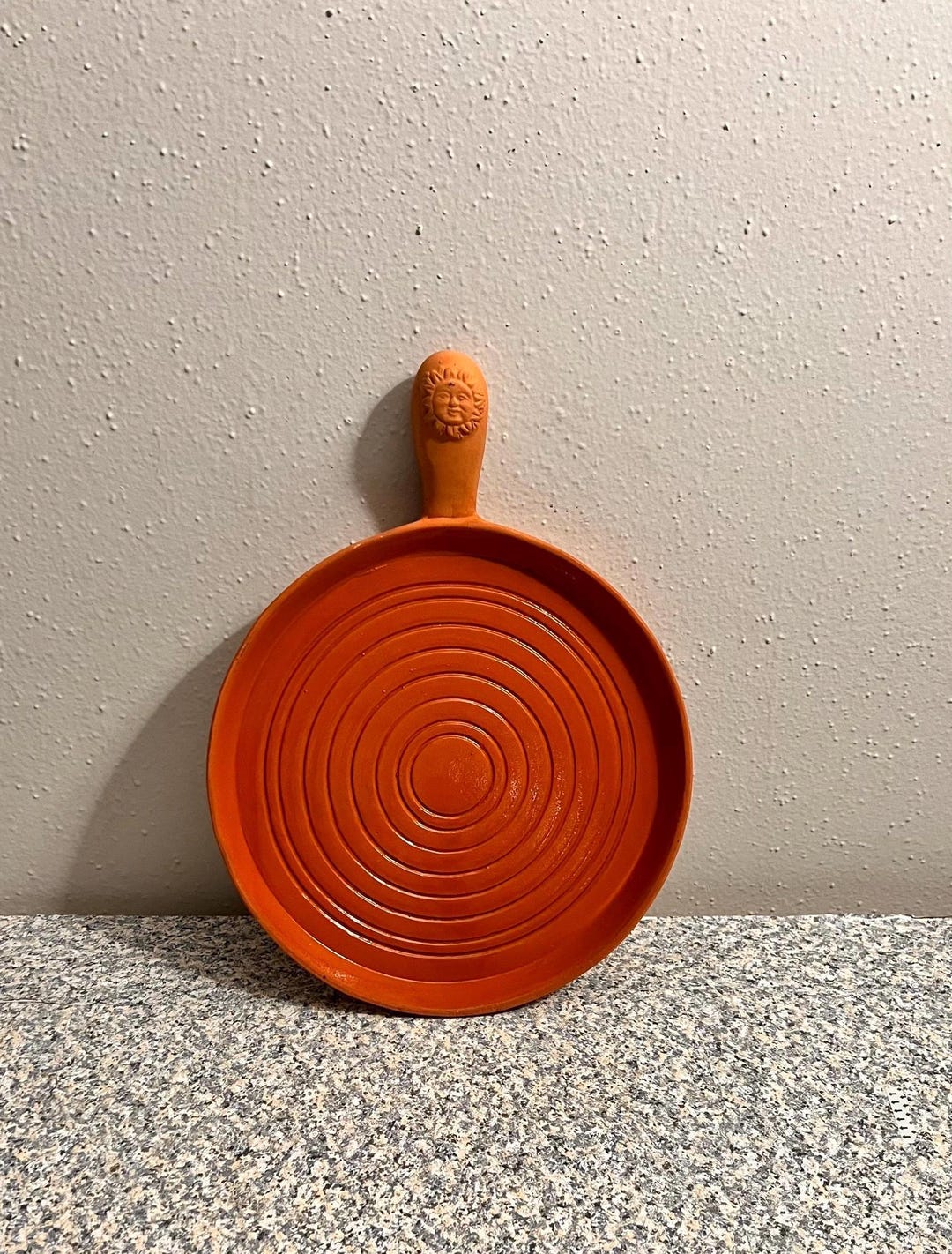 Vintage/vtg Terracotta Ceramic Platter/comal/skillet - Etsy