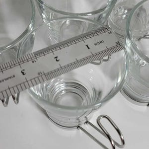 Vintage Bormioli Rocco Glass Tea/coffee Set of 5 Mid-century Italian ...