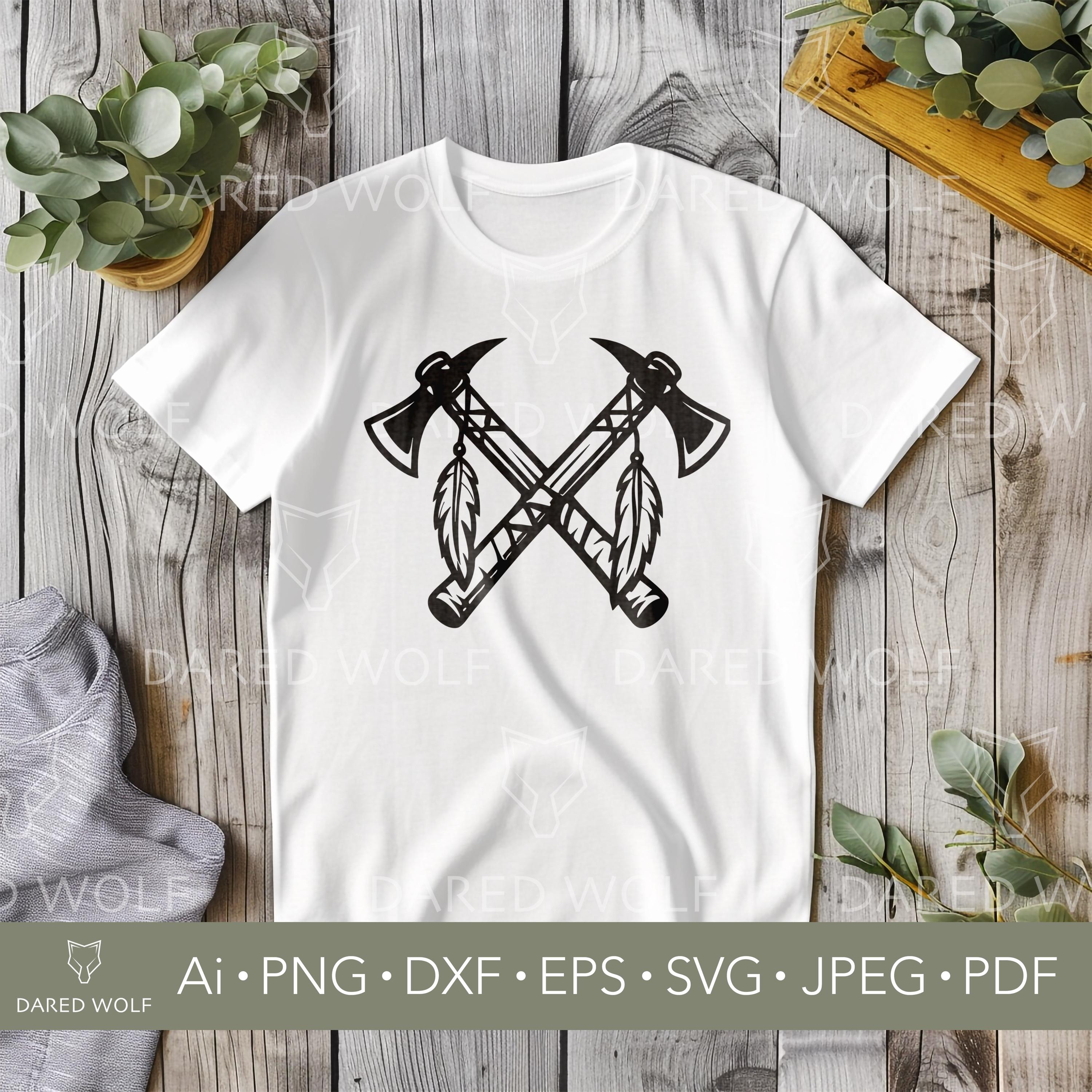 Tribal Tomahawk Axes SVG | Ethnic Weapon Clipart (digital Download) - Etsy