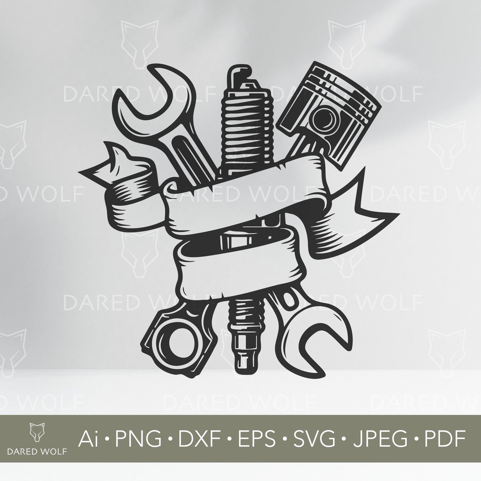 Mechanic Tools SVG Bundle | Auto Repair Garage Vector Design With ...