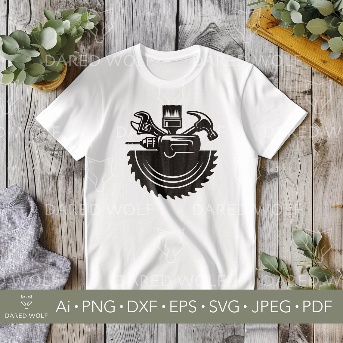 Repair Tools Vector Art | Handyman SVG for Cricut and Silhouette | DIY ...