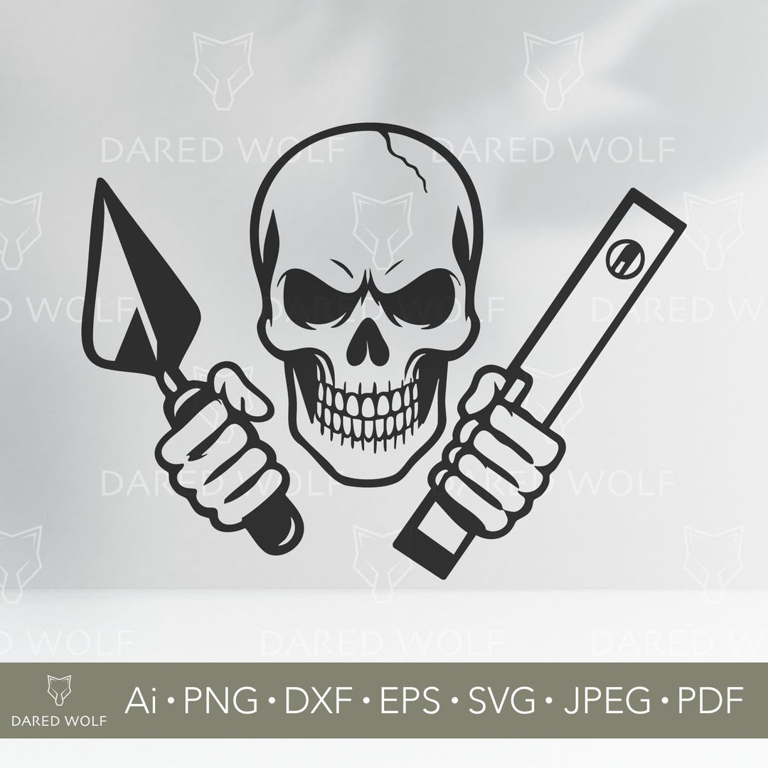 Masonic Skull Vector Design: Freemason SVG, Cricut & Silhouette ...