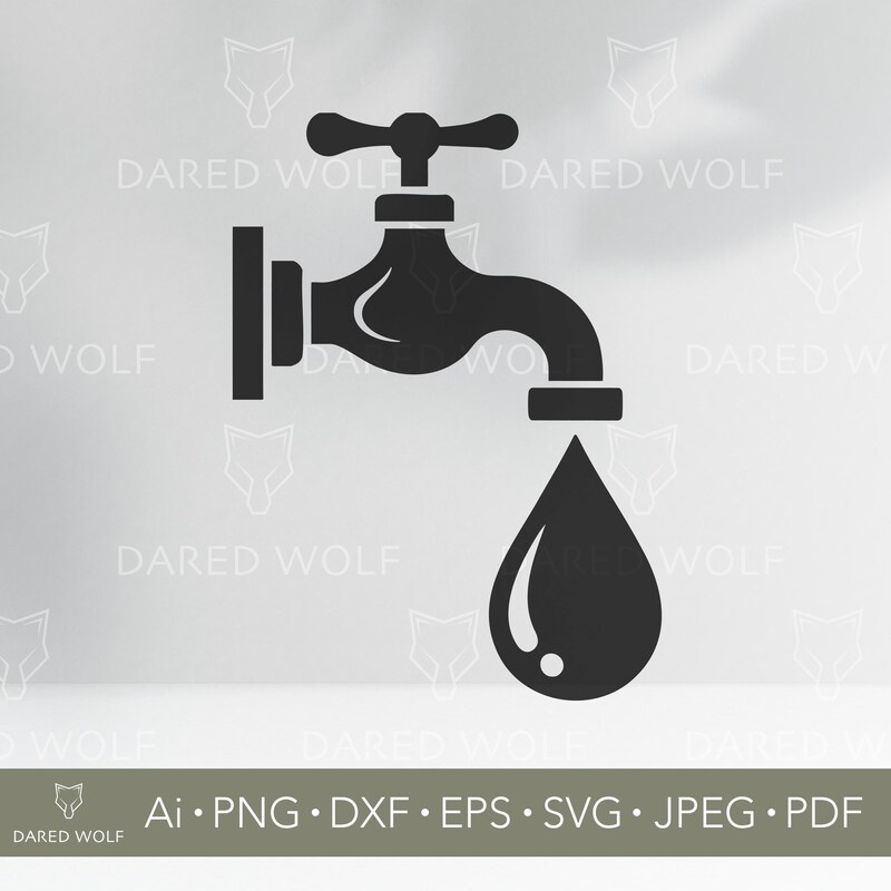Faucet Svg - Etsy