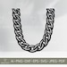 Hip Hop Chain Vector Art | Thick Chain SVG for Cricut and Silhouette ...